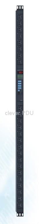 power distribution unit for network cabinet - sequential PDU - CLEVER ...