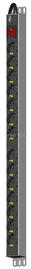 power distribution unit for network cabinet - rack PDU 2250 - CLEVER ...