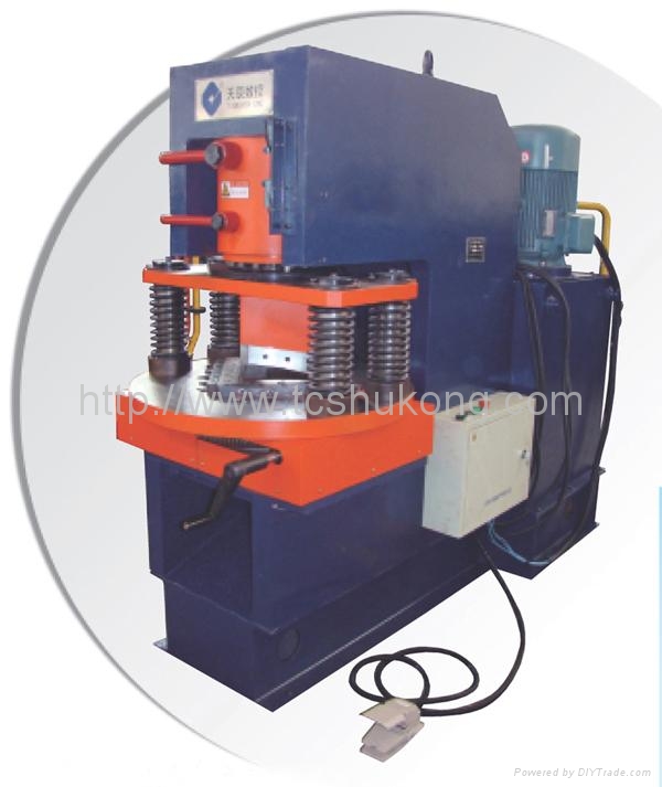 Series Hydraulic Notching Machine for Angle Steel - CA140/CA200 ...