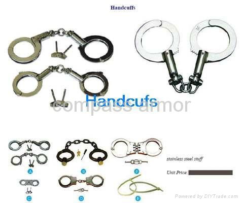 Police Handcuff Shackle - HDC- - COMPASS ARMOR (China Manufacturer ...