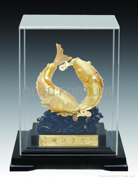 24K gold three-dimensional arts and crafts - GLOD FORTUNE (China ...