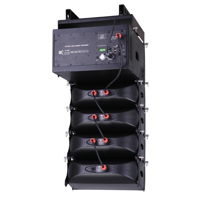 professional active powered line array speaker - W-25 & W-208P - CVR ...