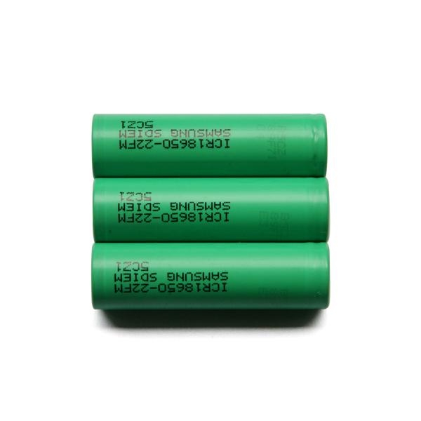 Li-ion battery samsung 18650 ICR18650-22F 2200mah 3.7V - SAMSUNG (China ...