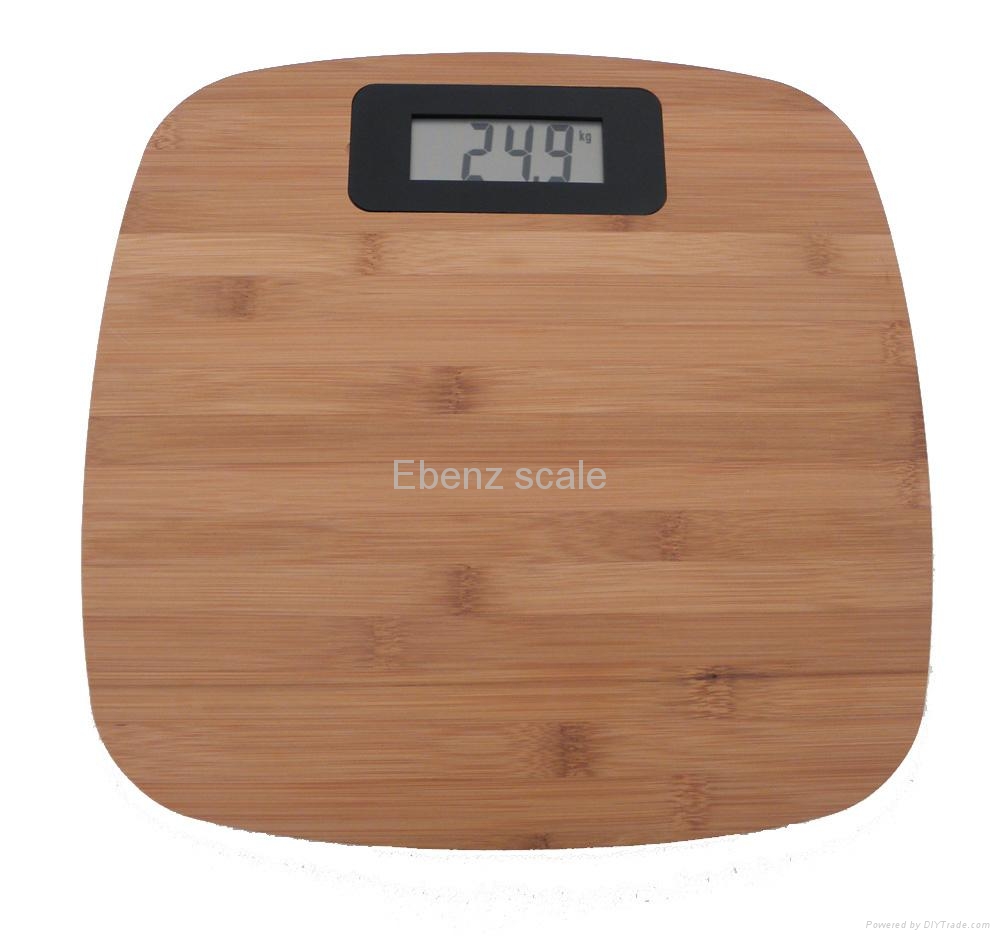 Bamboo Personal scale ,bamboo bathroom scale - EB-503 - Ebenz (China ...