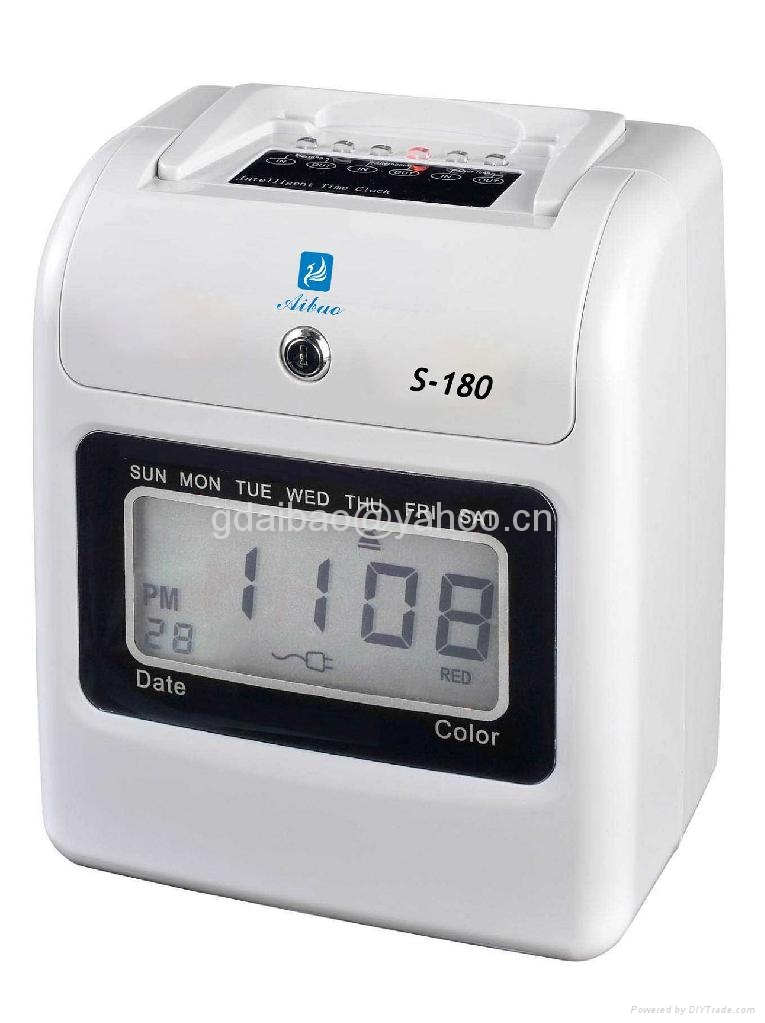 Electronic time recorder S-180 - Aibao Brand (China Manufacturer ...