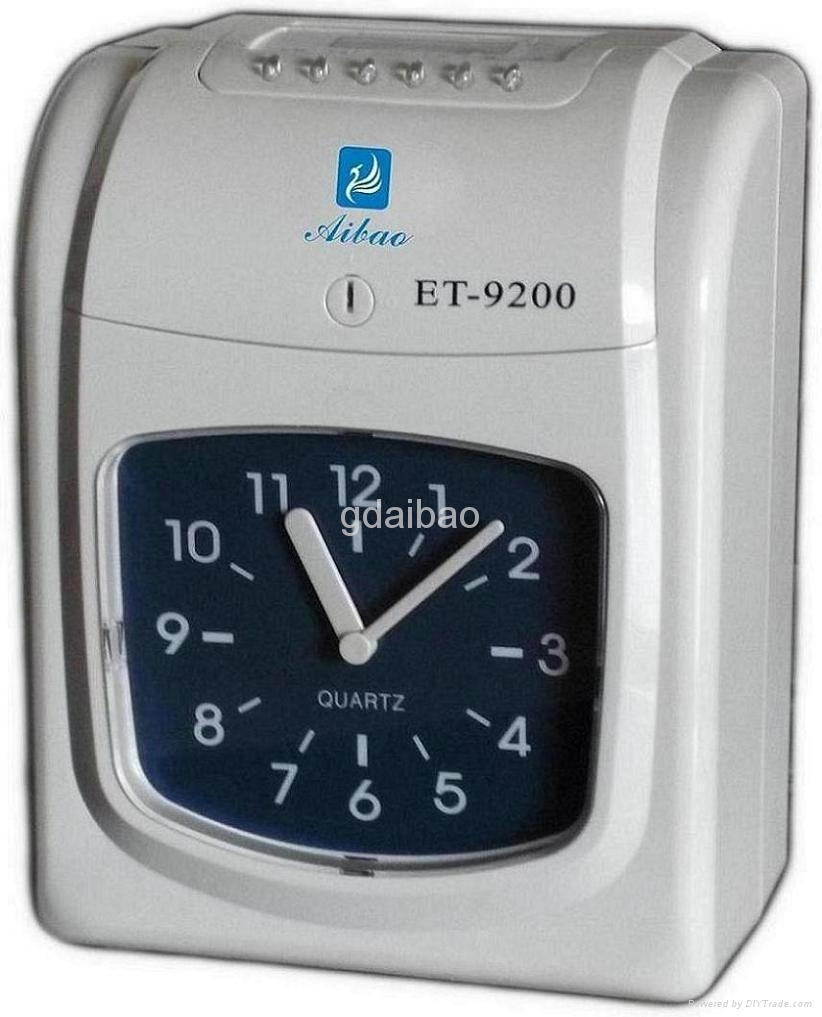 Electronic time recorder ET-9200 - Aibao Brand (China Manufacturer ...