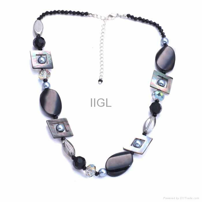 Unique string necklace - IIGL (Hong Kong Manufacturer) - Necklace ...