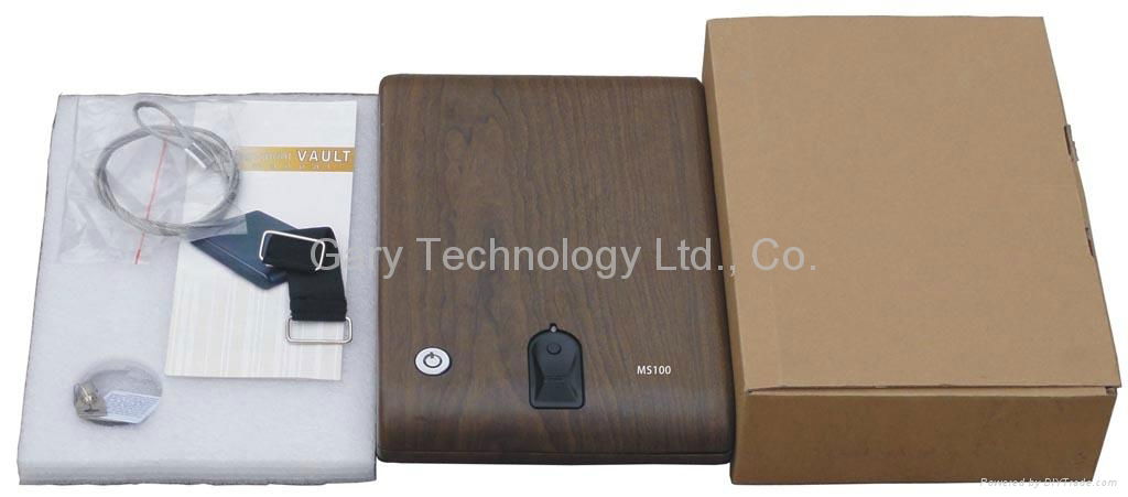 Portable Fingerprint Access Biometric Jewelry Mini safe box for Home ...