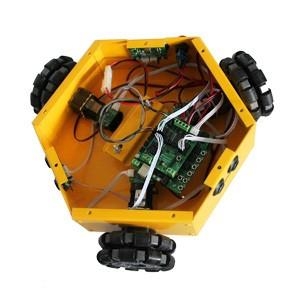 3WD Triangular 100mm omni wheel mobile robotics car 10003 - Arduino ...