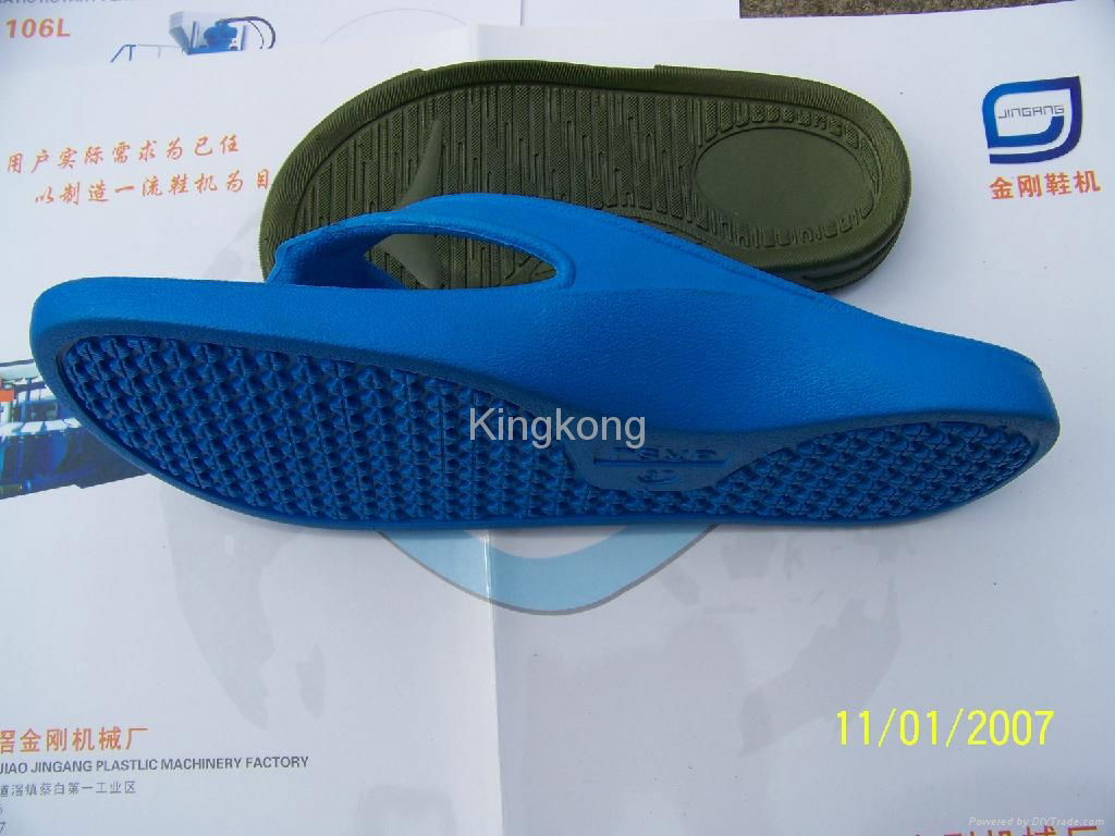 Plastic Slipper making machine - JG-1824D - KingKong (China ...