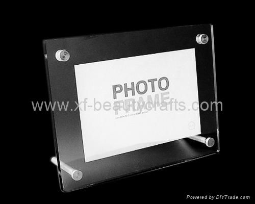 Magnetic/Screw clear acrylic &crystal photo /picture frame - XF17 - OEM ...