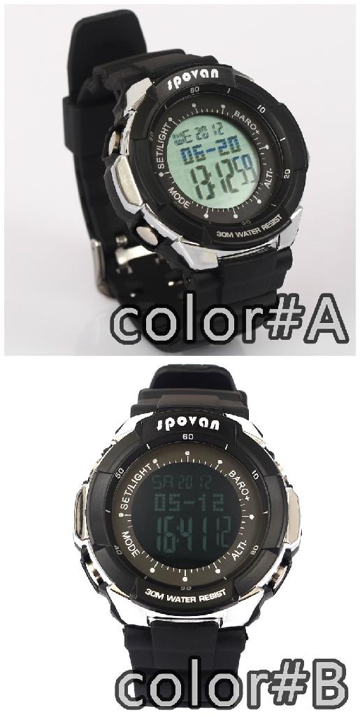 sport watch altimeter barometer temperature multifunctional climber ...