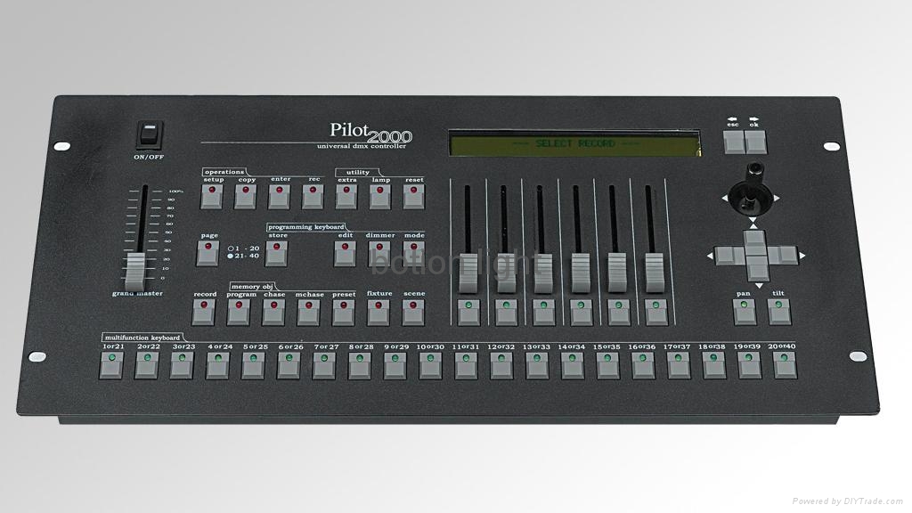 dj controller, Pilot 2000 Light Controller --- DMX stage lighting ... dj controller, Pilot 2000 Light Controller --- DMX stage lighting ...