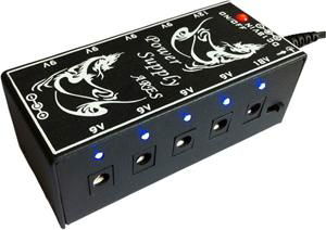 Mini Multi-power supply for pedals effects, amplifiers. Pedals power ...