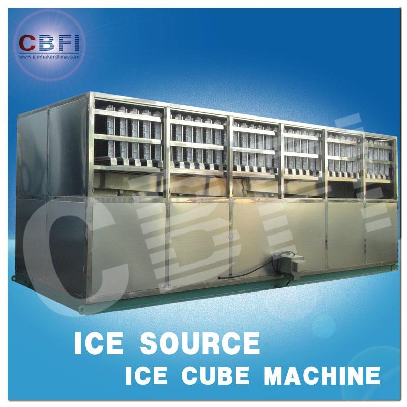 Large stainless steel ice cube machine for edible - CV10000 - CBFI ...