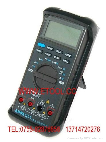 APPA101萬用表-APPA101 - 臺灣亞博APPA101 (中國 生產商) - 電工儀器儀表 - 儀器、儀表 產品 「自助貿易」
