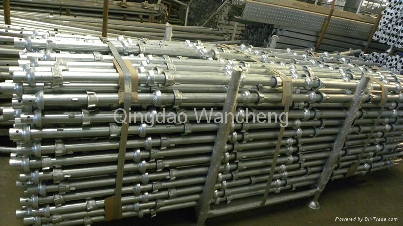 cuplock scaffolding standard/ledger - WJ - Wancheng (China Manufacturer ...