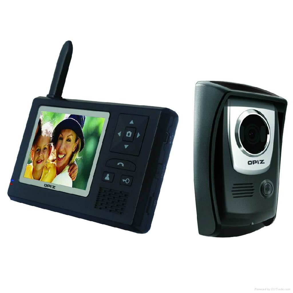 3.5 inch wireless video door phone intercom door bell camera - OP-D04 ... 3.5 inch wireless video door phone intercom door bell camera - OP-D04 ...