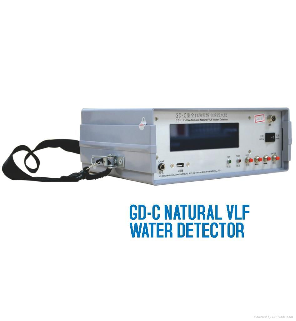 LCD Displayed Natural VLF Underground Water Detector - GD-C - Gold ...