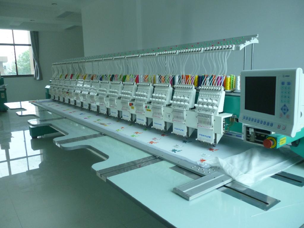 High speed computerized flat embroidery machine - FC-HF - FORTUNE ...