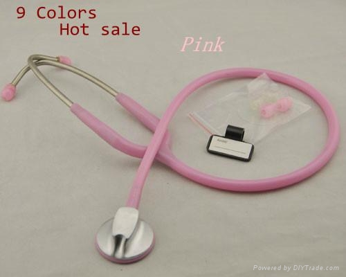 Colored stethoscope, deluxe single head stethoscope medical ...