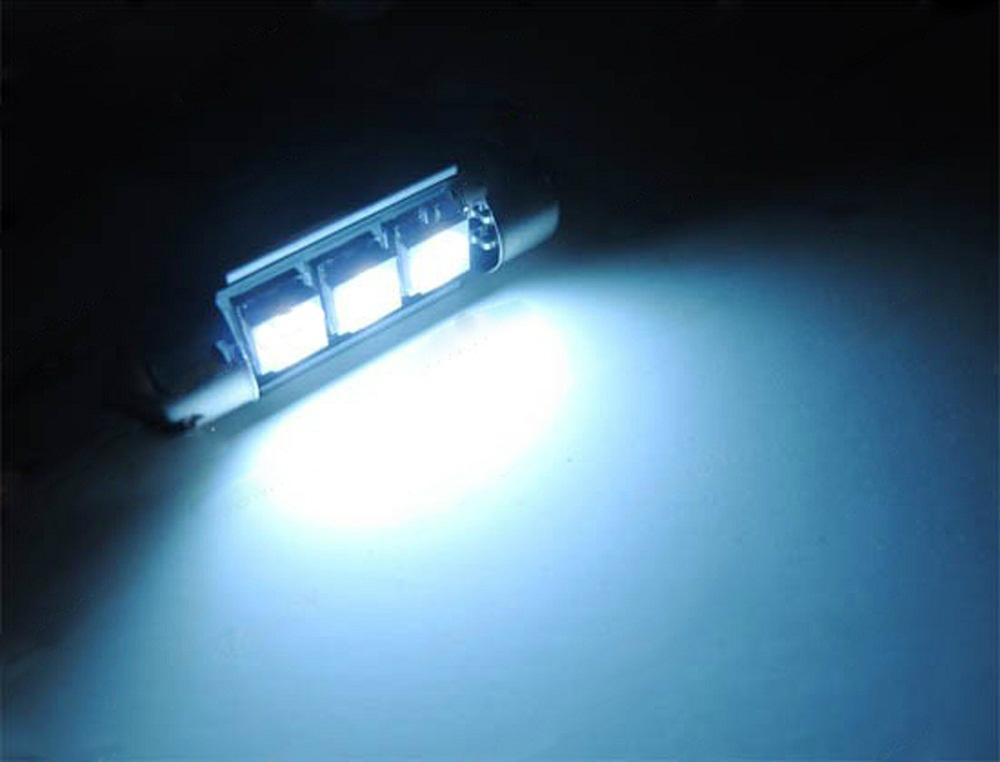 12V Festoon auto led car reading light - Festoon-3SMD - Superbleds ...