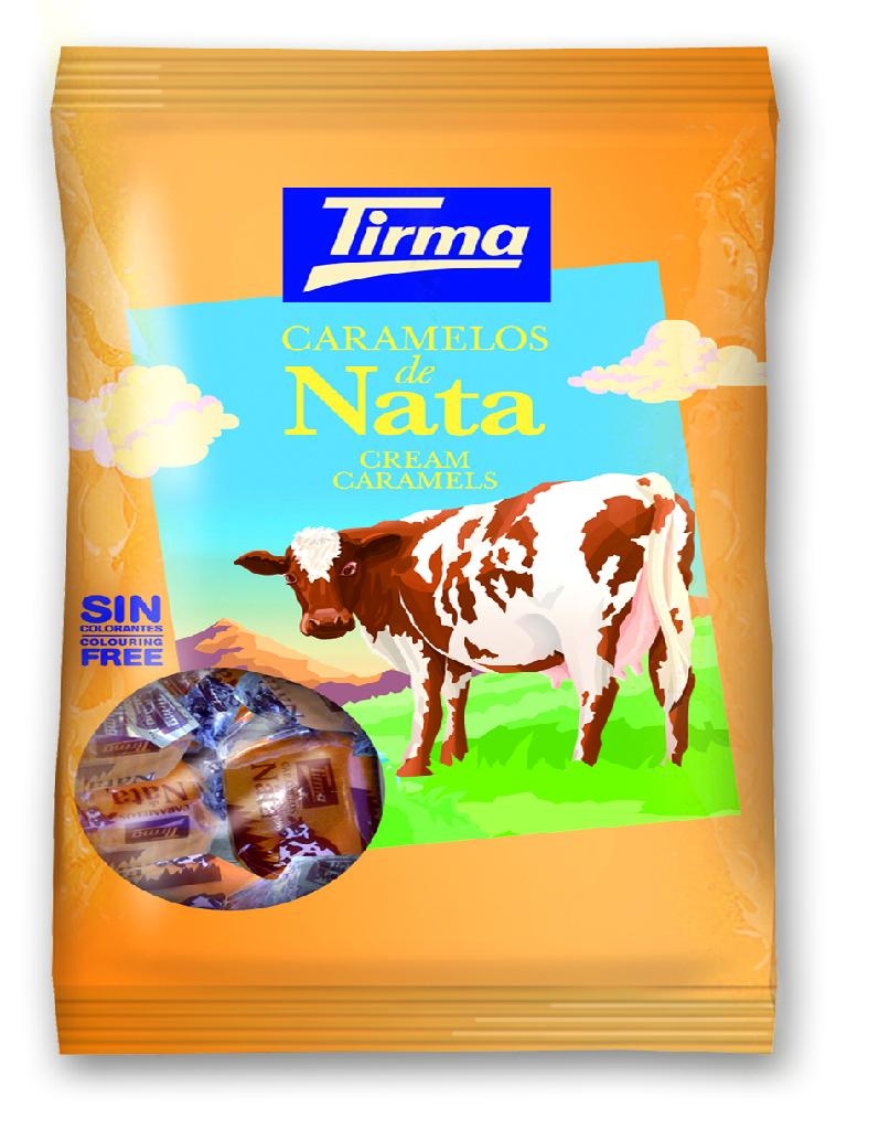 Nata cream caramels - bag 500g - TIRMA (Spain Manufacturer) - Sugar ...