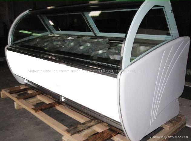 Ice Cream Display Showcase (CE approved) - MC12,14,18,20,~ - Mehen ...