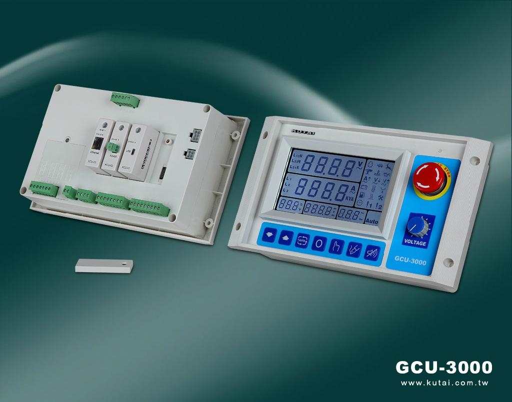 Digital Genset PLC Controllers - GCU-3000 - KUTAI (Taiwan Manufacturer ...