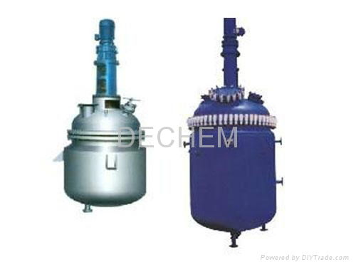 Glass lined reactor - FF,FK,AE,BE,CE - DECHEM (China Trading Company ...