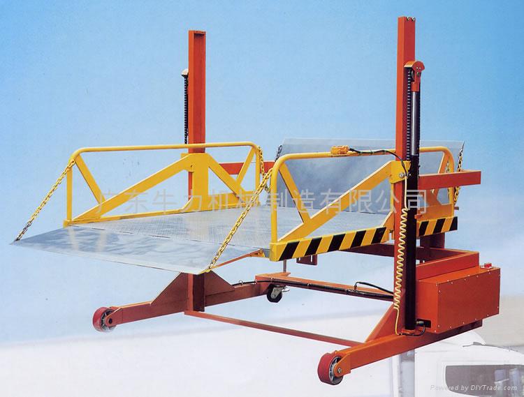 Supply DCQY portable hydraulic pressure and board the car bridge (China ...