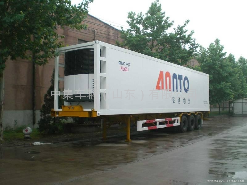 Refrigerated semi trailer,reefer trailer - ZJV9400XLC - Kögel (China ...