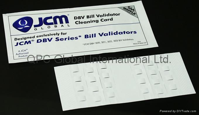 JCM DBV Bill Validator Waffletechnology Cleaning Card - KWJCM-B4B15M ...