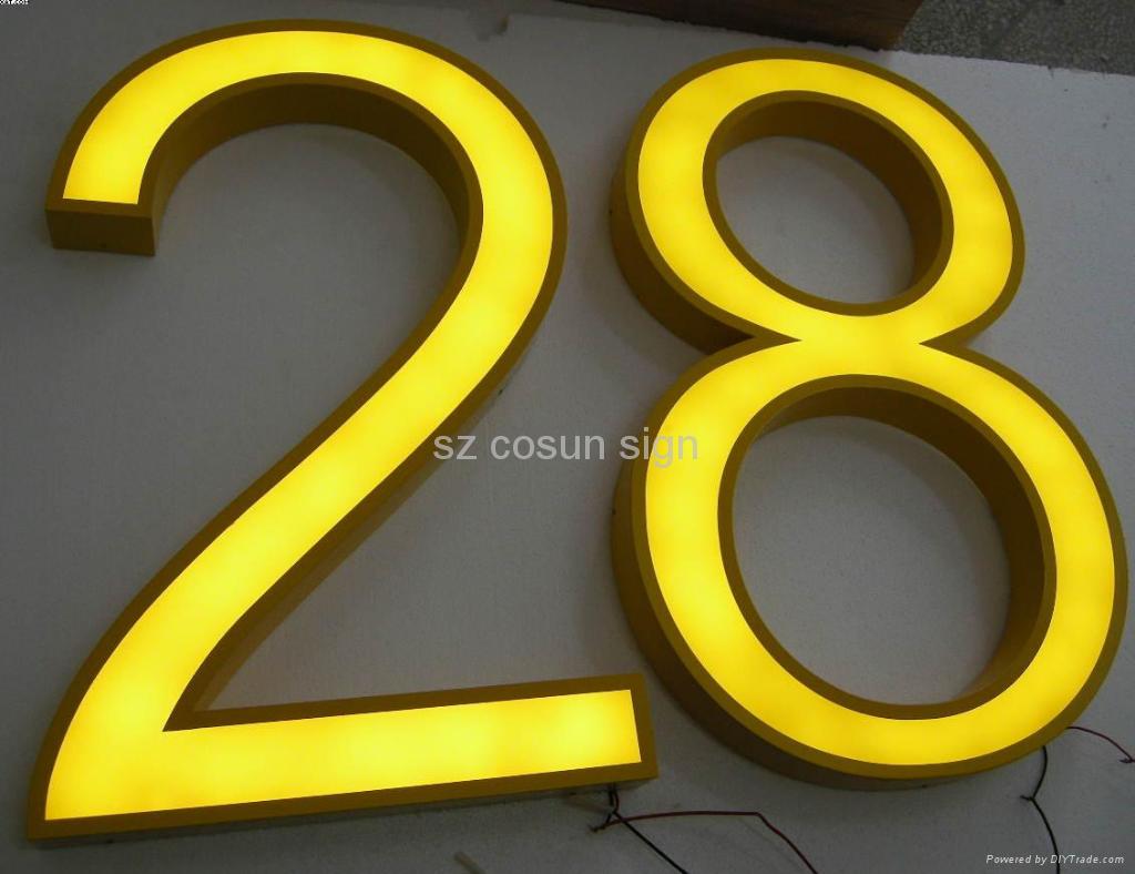 illuminating letter sign - 01 - SUPER SIGN (China Manufacturer ...