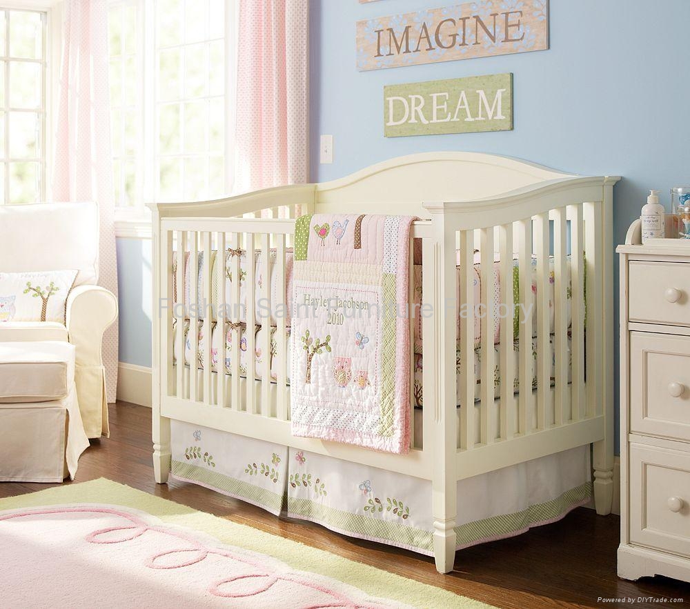 801 Solidwood Baby crib - SY-C-801 - SAINTYANG (China Manufacturer ...