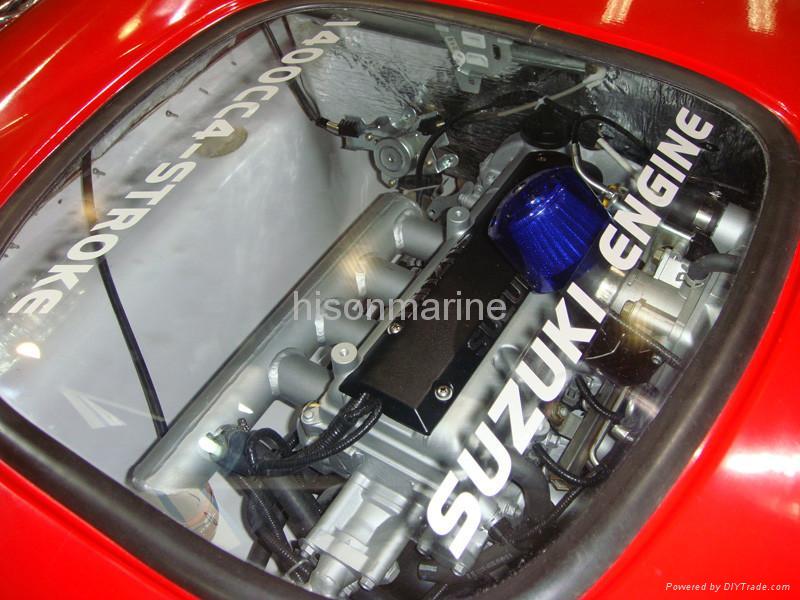 4 Stroke 1400cc SUZUKI engine Jet Boat - HS006J2 - Hison (China ...
