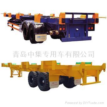 Yard chassis / bomb cart (China Manufacturer) - Commemical Vehicles ...