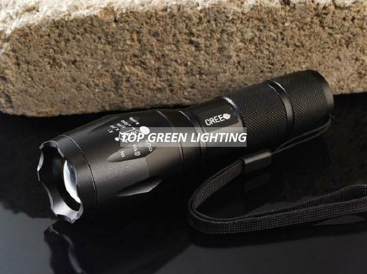 Ultrafire CREE XML R5 T6 LED Flashlight Zoomable Lanterna LED R5 T6 LED ...