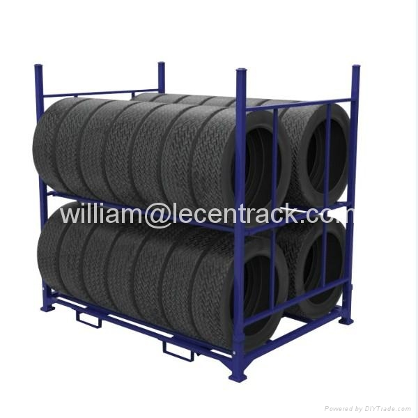 Adjustable Steel Tyre Rack for PCR TBR warehouse storage - FR-B ...