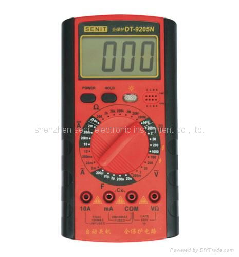 multifunctional meter dt9205n - senit (China Manufacturer ...