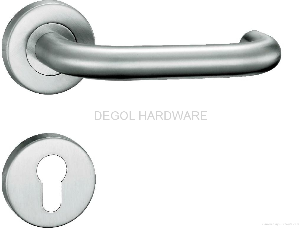 Stainless Steel Tube Lever Handle - TH-02 - DEGOL HARDWARE (China ...