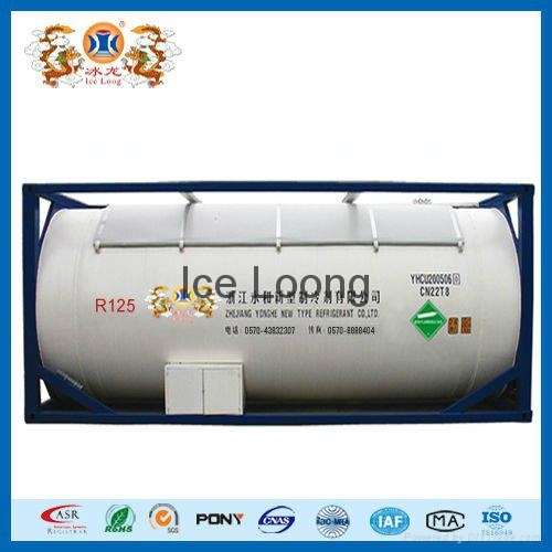 Refrigerant gas R125a with ISO-Tank - Ice Loong (China Manufacturer ...