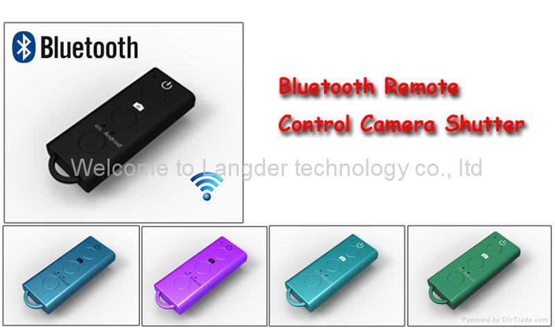 Colorful Bluetooth Remote Control Shutter for Smartphone - BRCS-700T ...