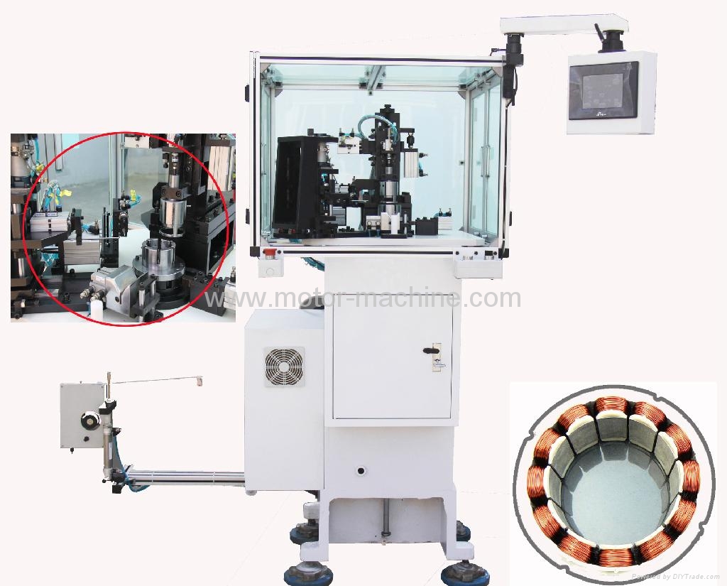 Brushless motor stator winding machine - WD-2-TSM-B - WEDE (China ...