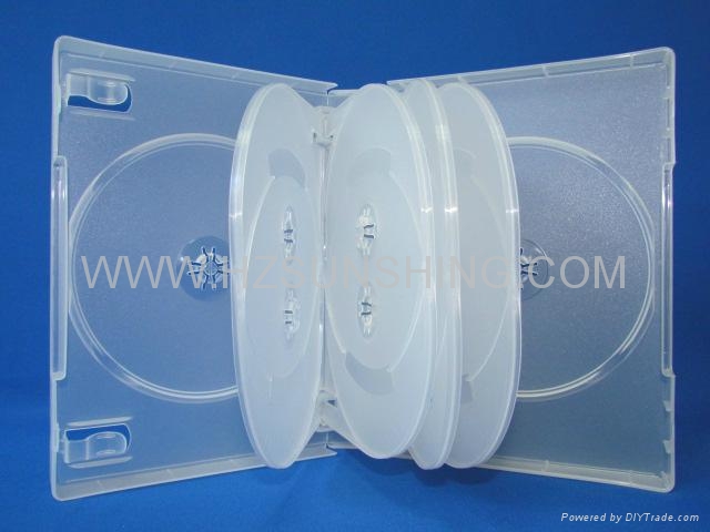 35mm Clear 10 Disc DVD Case DVD Box - 33mm 透明10碟DVD盒 - Sunshing (China ...