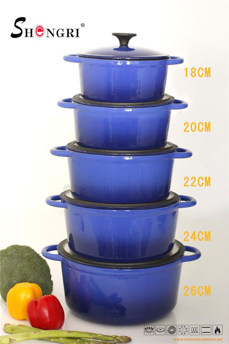 Enamel coating cast iron pot - SR190 Series - shengri (China ...
