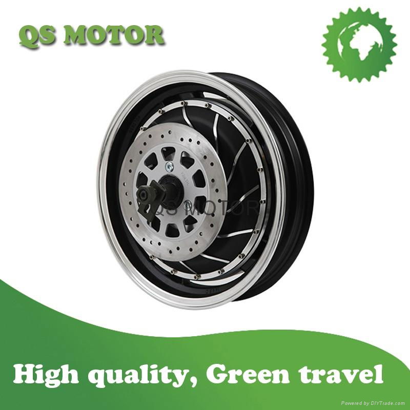 14inch 3000W In-Wheel Hub motor V2 Type For Elelctric Motorcycle - QS ...