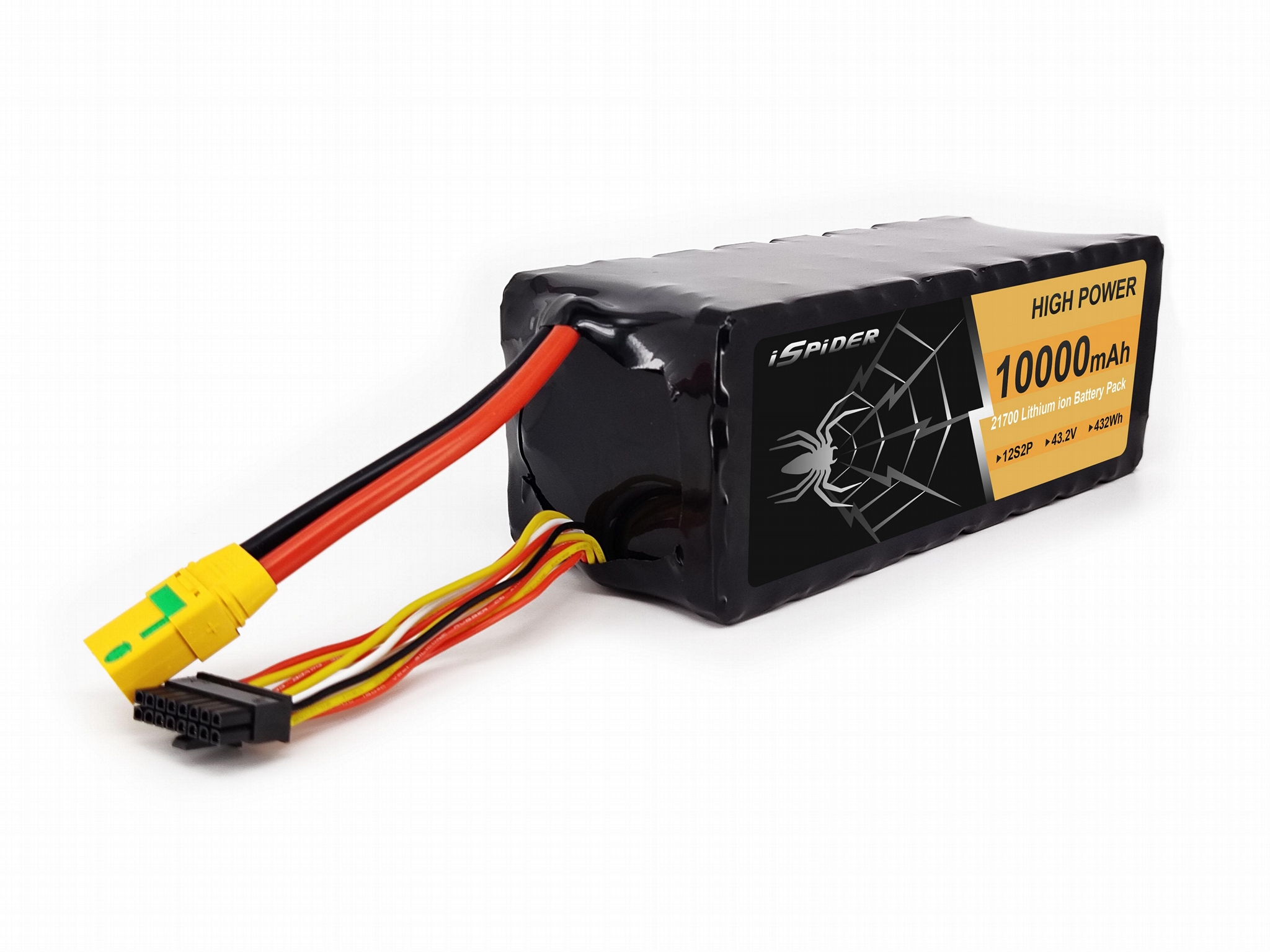 LOW TEMPERATURE 43.2V 21700 Li-Ion Battery pack for FPV Drone UAV ...