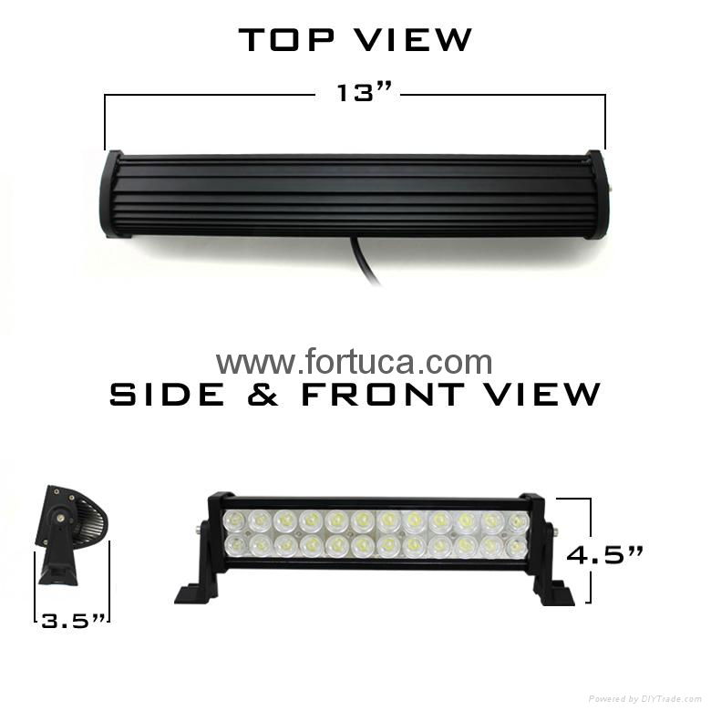 High Intensity 72W led driving light bar,4x4 Light Bar OFF ROAD - 7224A ...