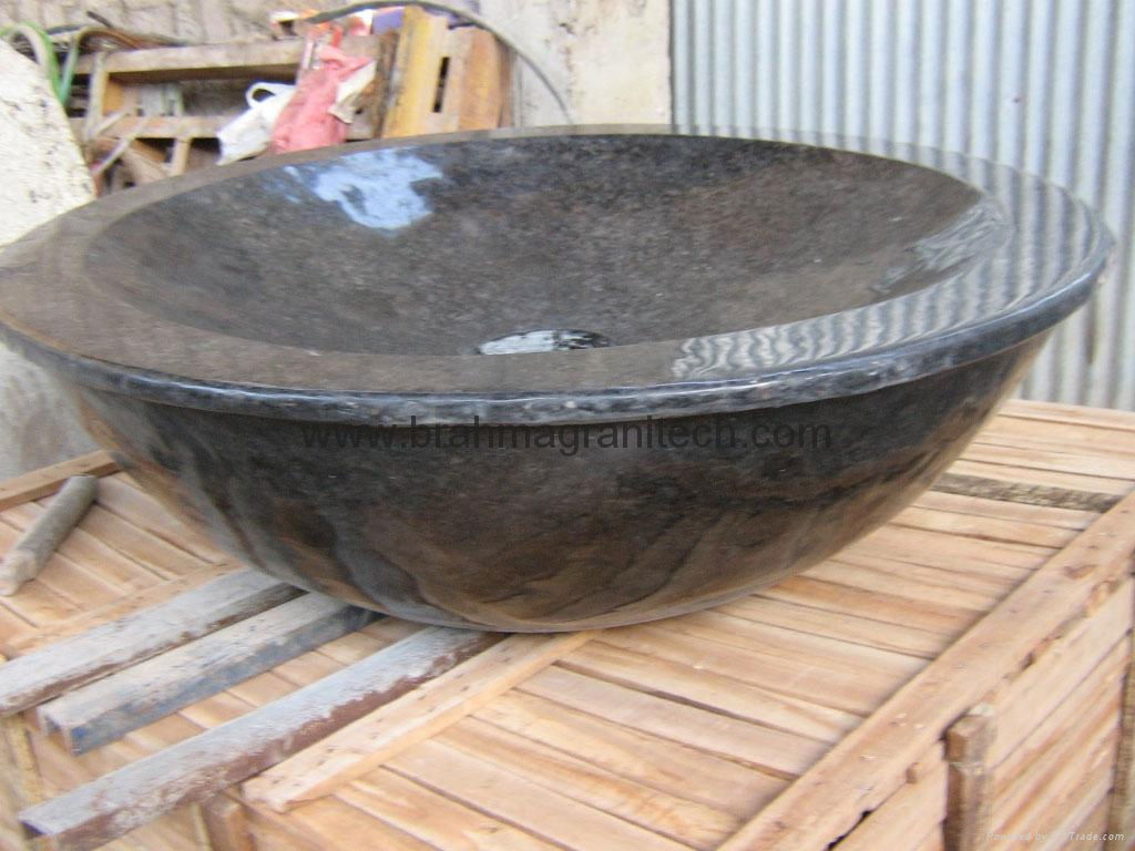 large stone bowl,stone bowl fountain,stone bowl water features (India ...